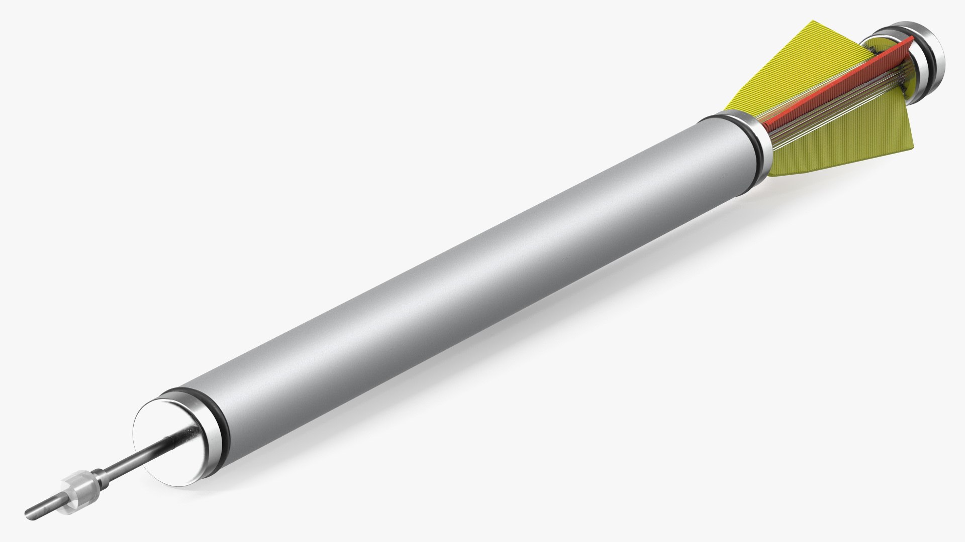 Aluminium Dart Syringe Genia 3D - TurboSquid 1991149