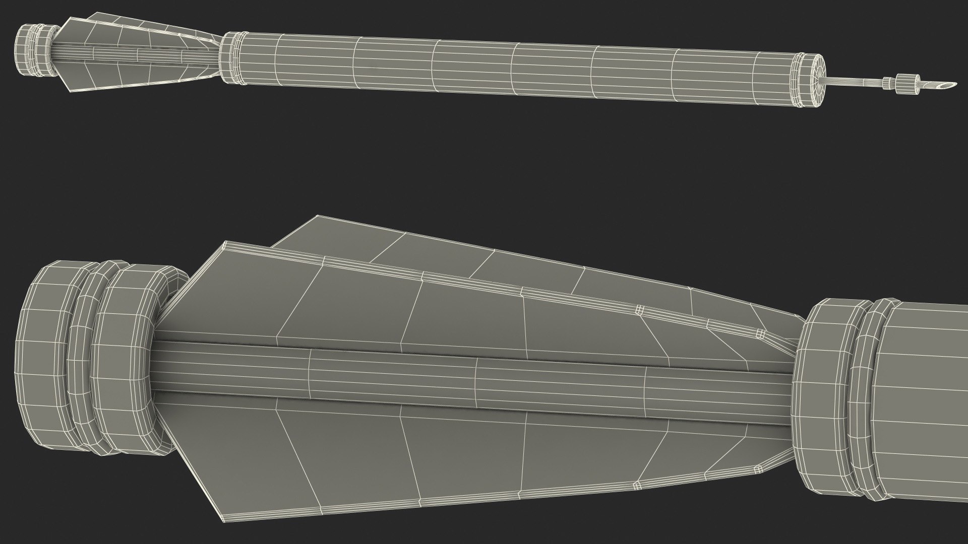 Aluminium Dart Syringe Genia 3D - TurboSquid 1991149