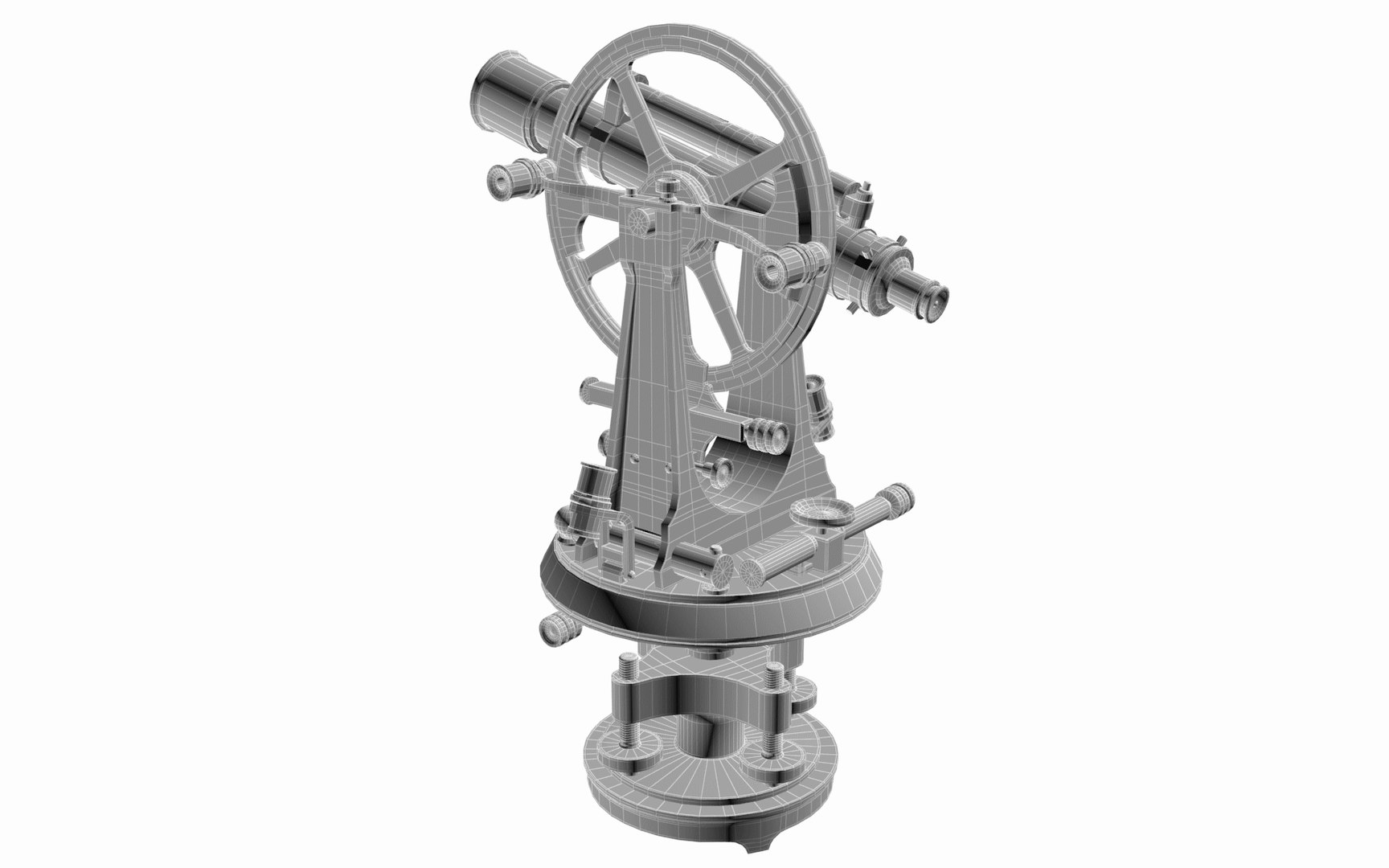 3D Vintage Stanley Theodolite Model - TurboSquid 1857432