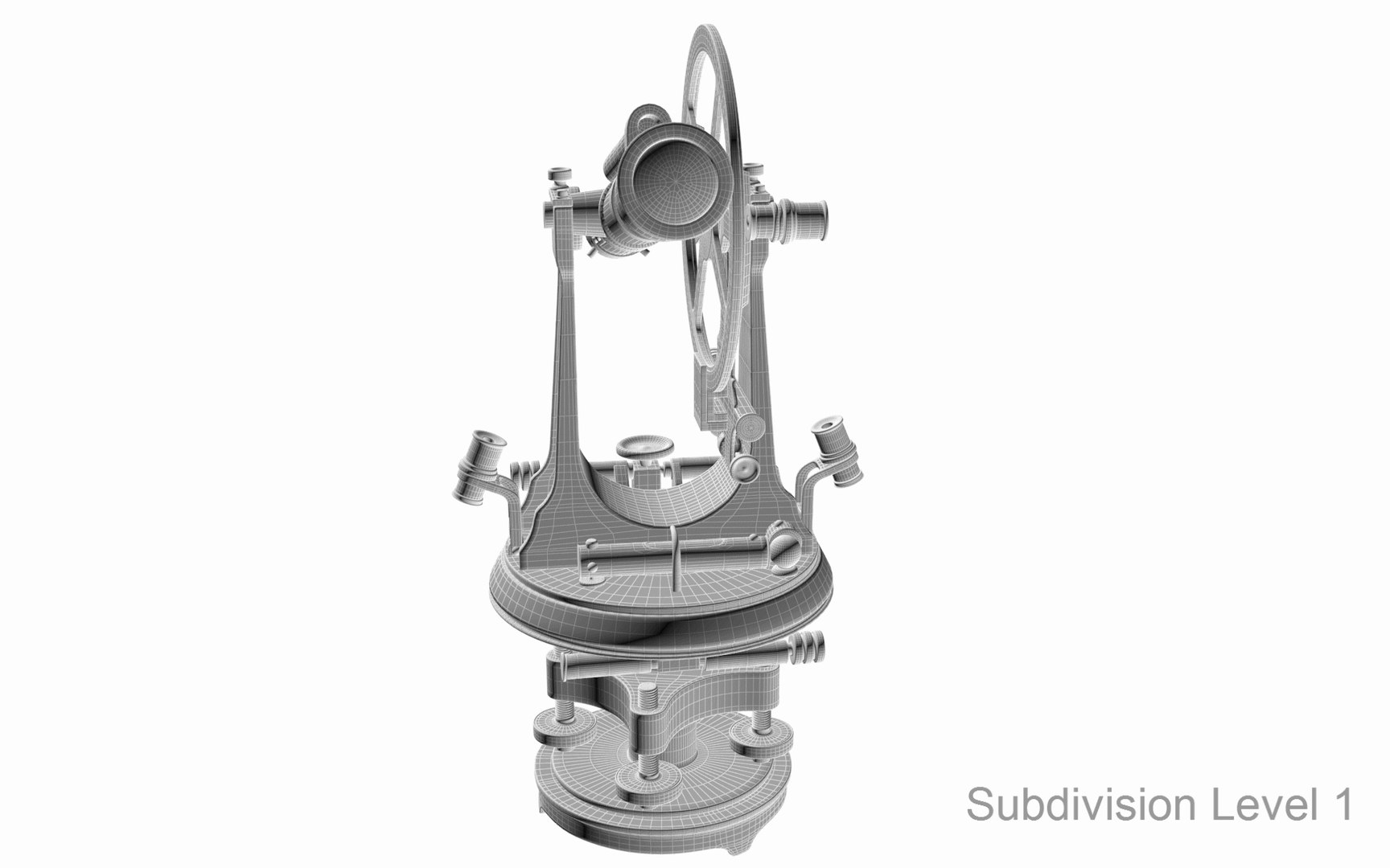 3D Vintage Stanley Theodolite Model - TurboSquid 1857432