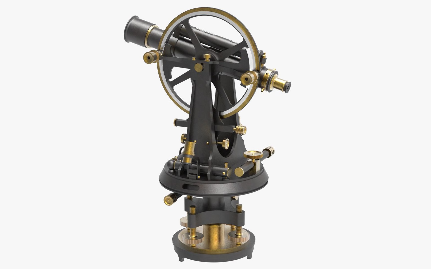 3D Vintage Stanley Theodolite Model - TurboSquid 1857432