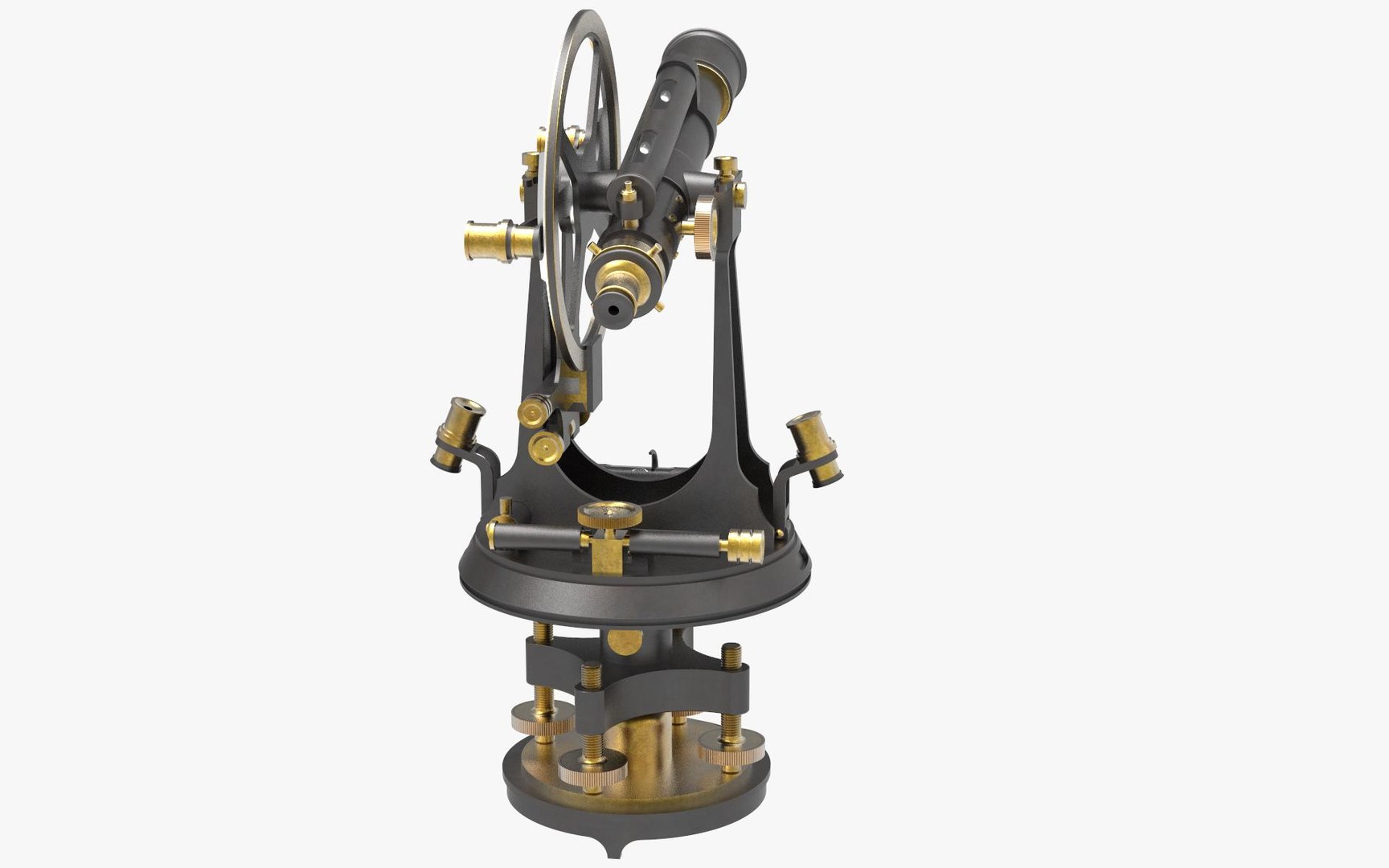 3D Vintage Stanley Theodolite Model - TurboSquid 1857432