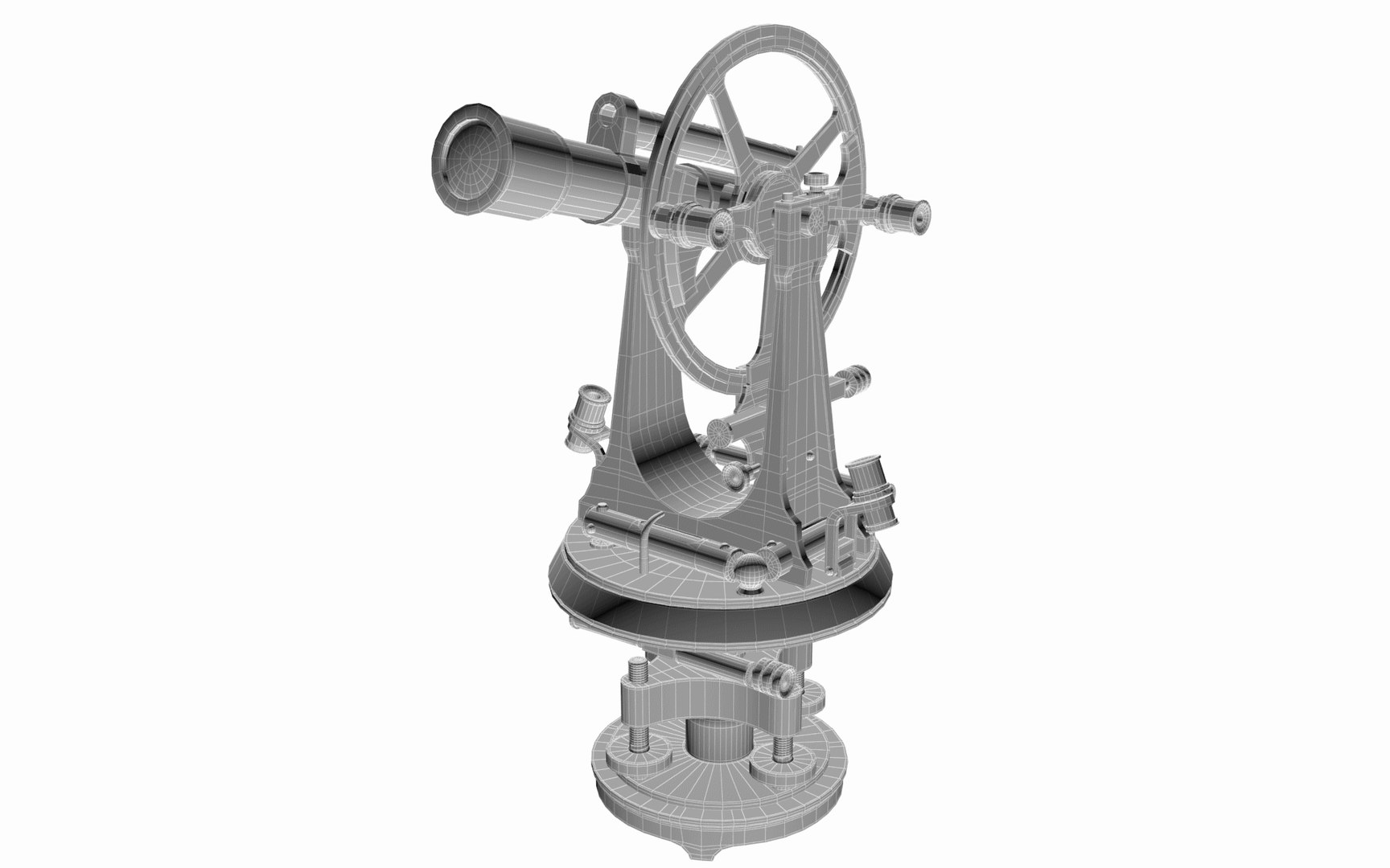 3D Vintage Stanley Theodolite Model - TurboSquid 1857432