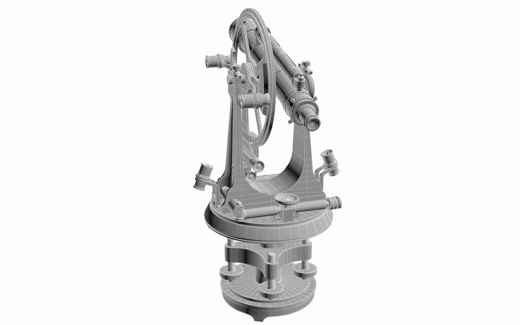 3D Vintage Stanley Theodolite Model - TurboSquid 1857432