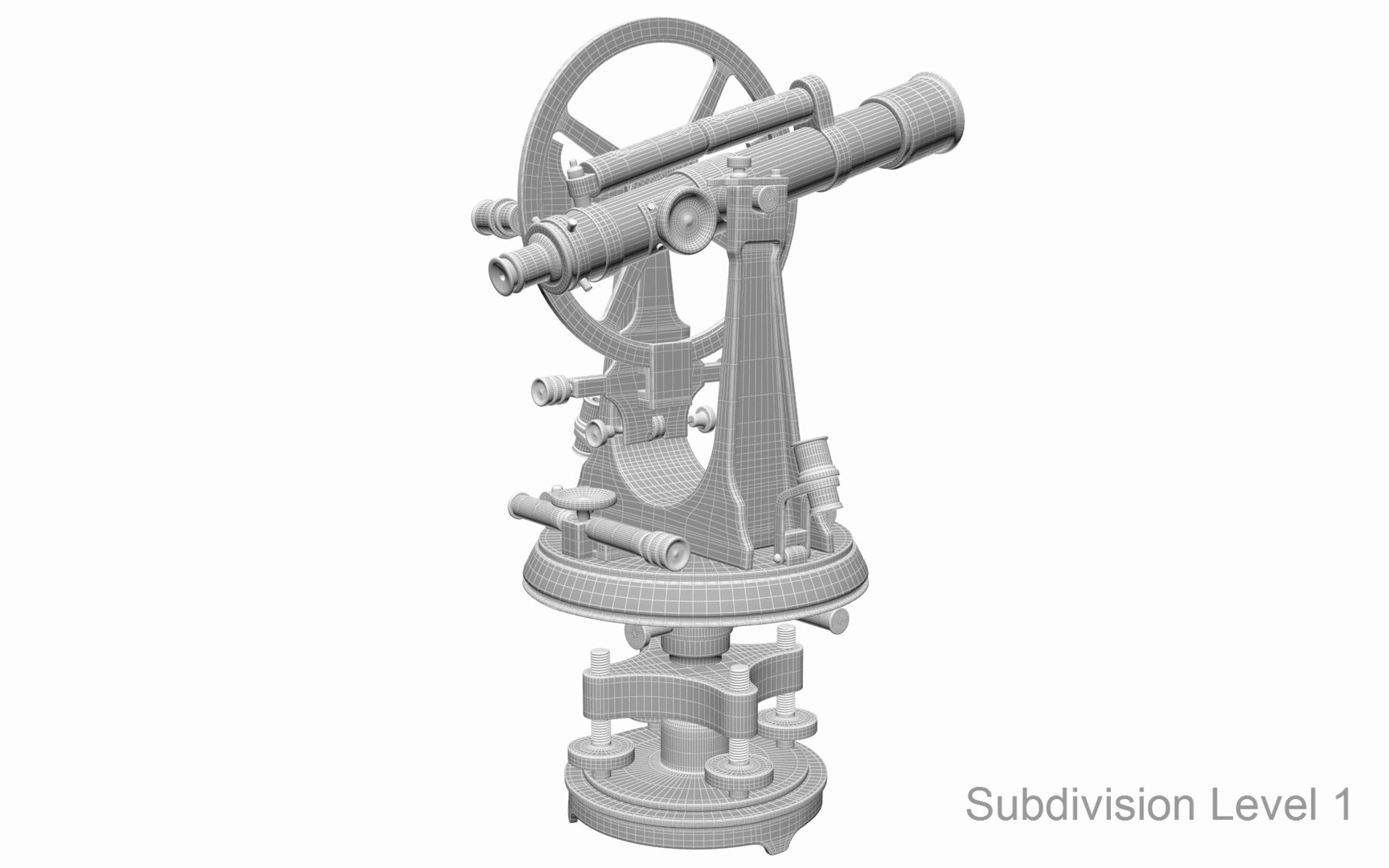3D Vintage Stanley Theodolite Model - TurboSquid 1857432