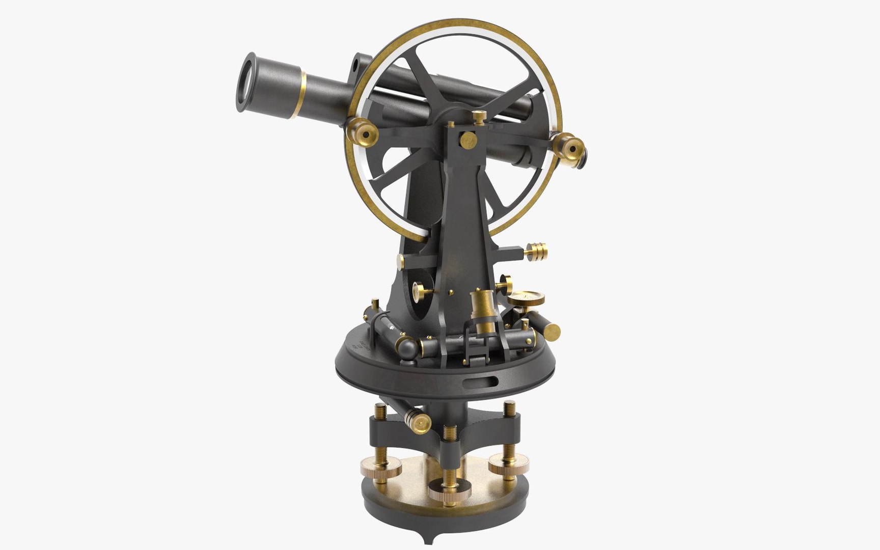 3D Vintage Stanley Theodolite Model - TurboSquid 1857432