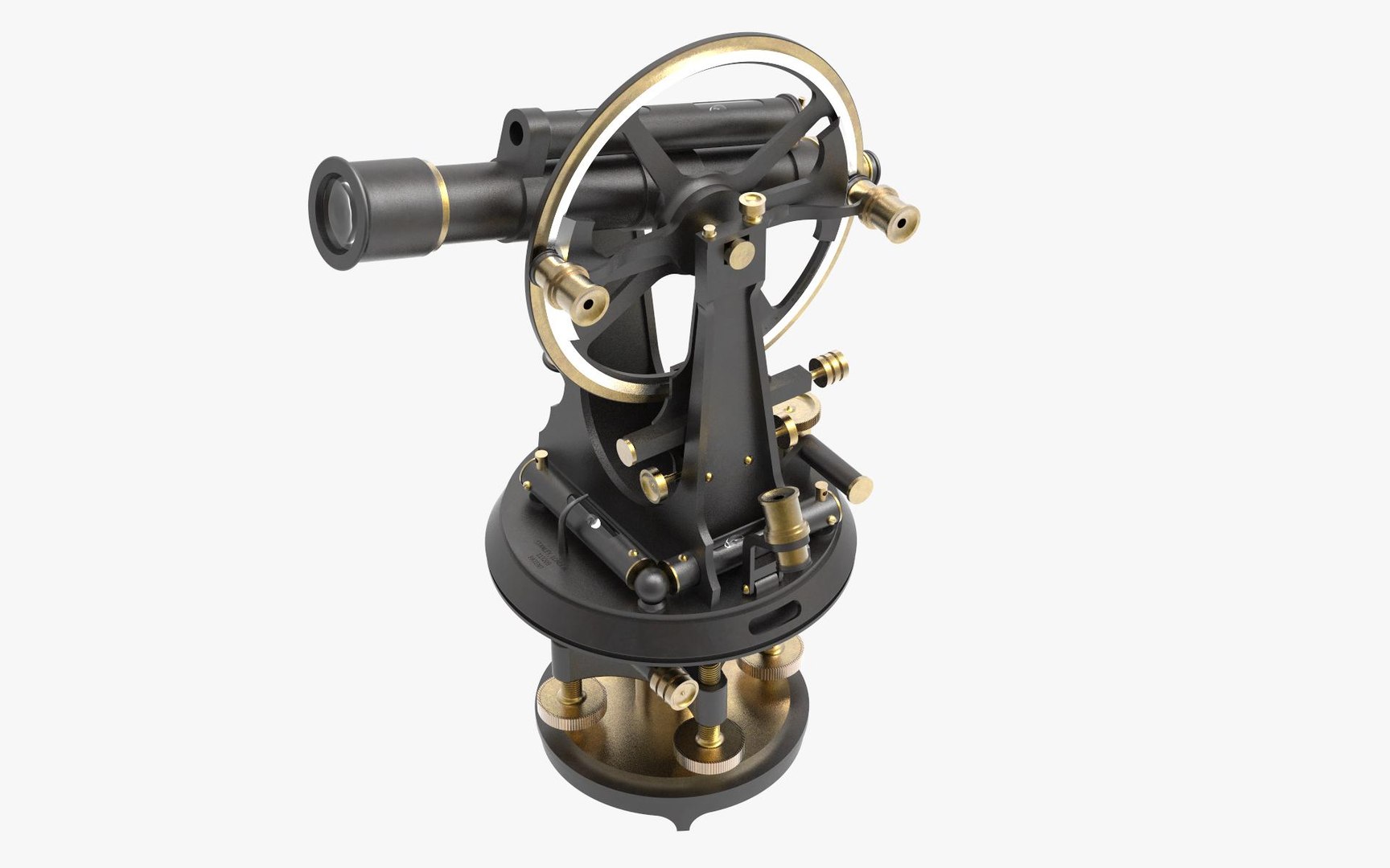3D Vintage Stanley Theodolite Model - TurboSquid 1857432