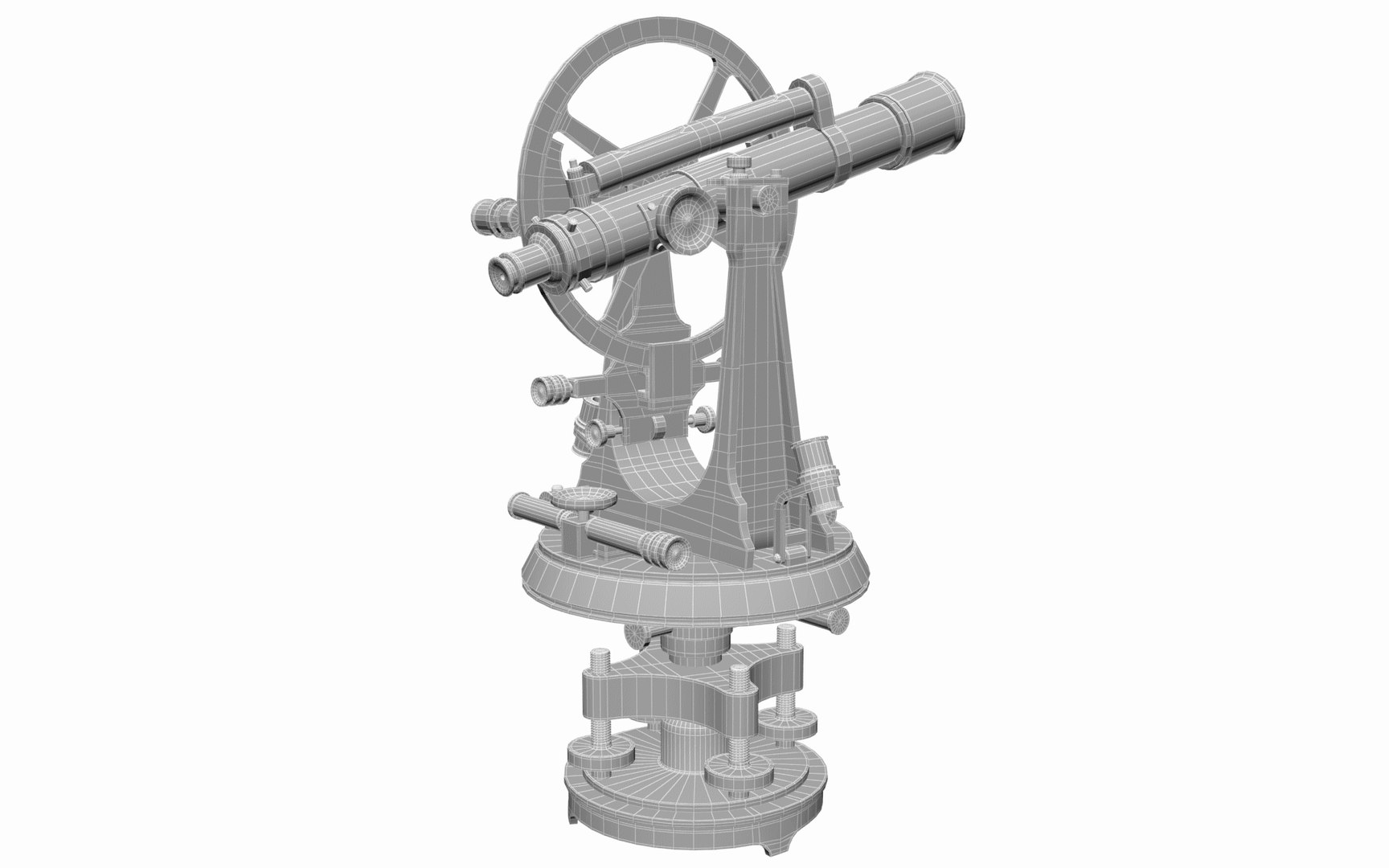 3D Vintage Stanley Theodolite Model - TurboSquid 1857432