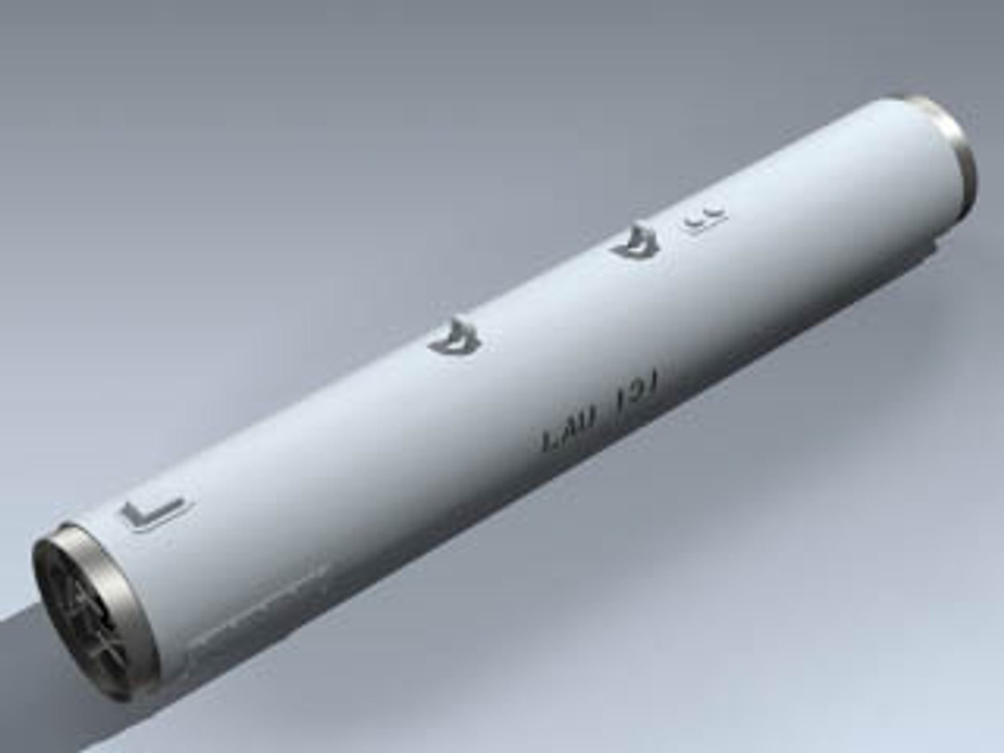 3d Lau-131 Rocket Pod