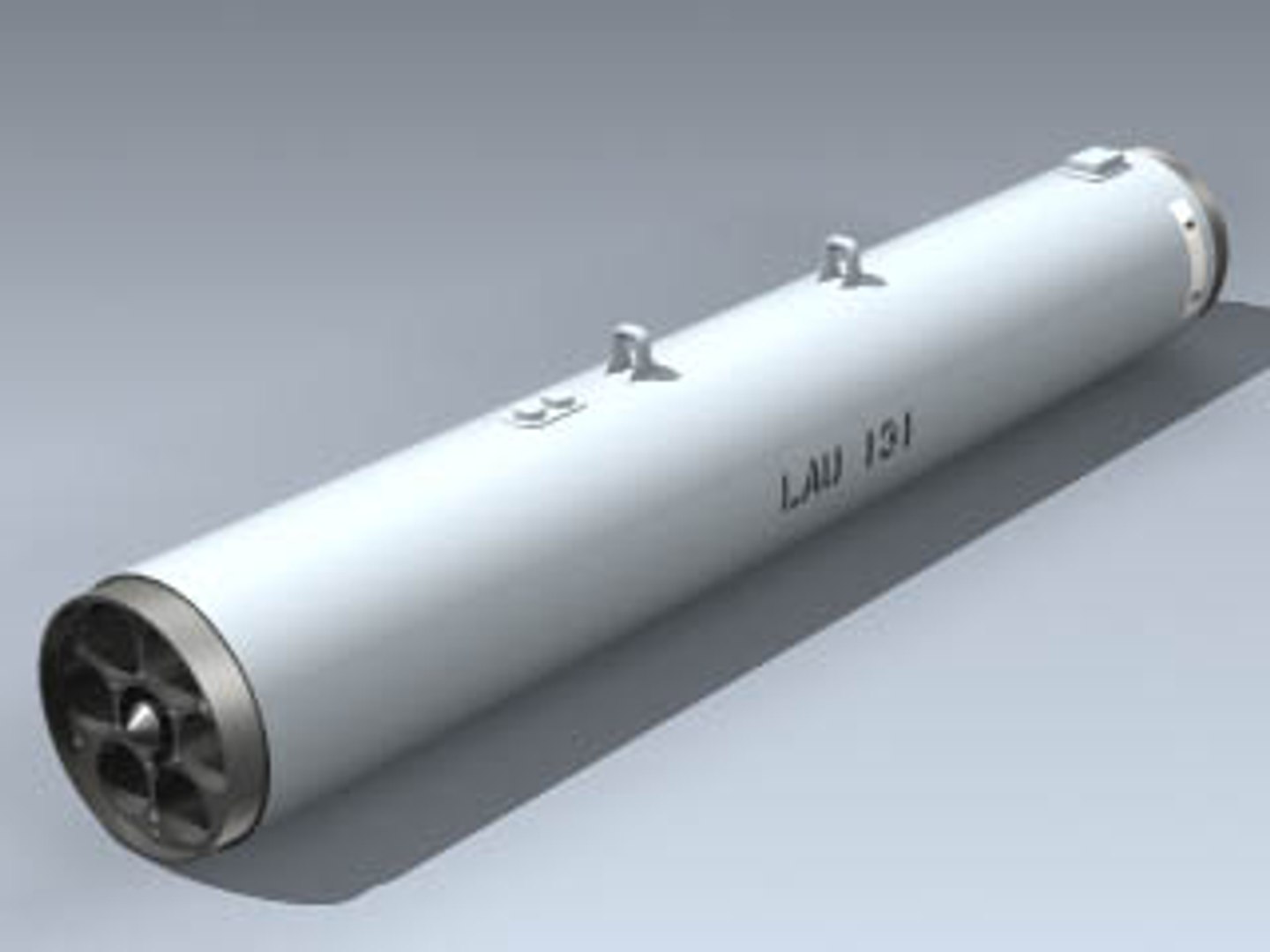 3d Lau-131 Rocket Pod
