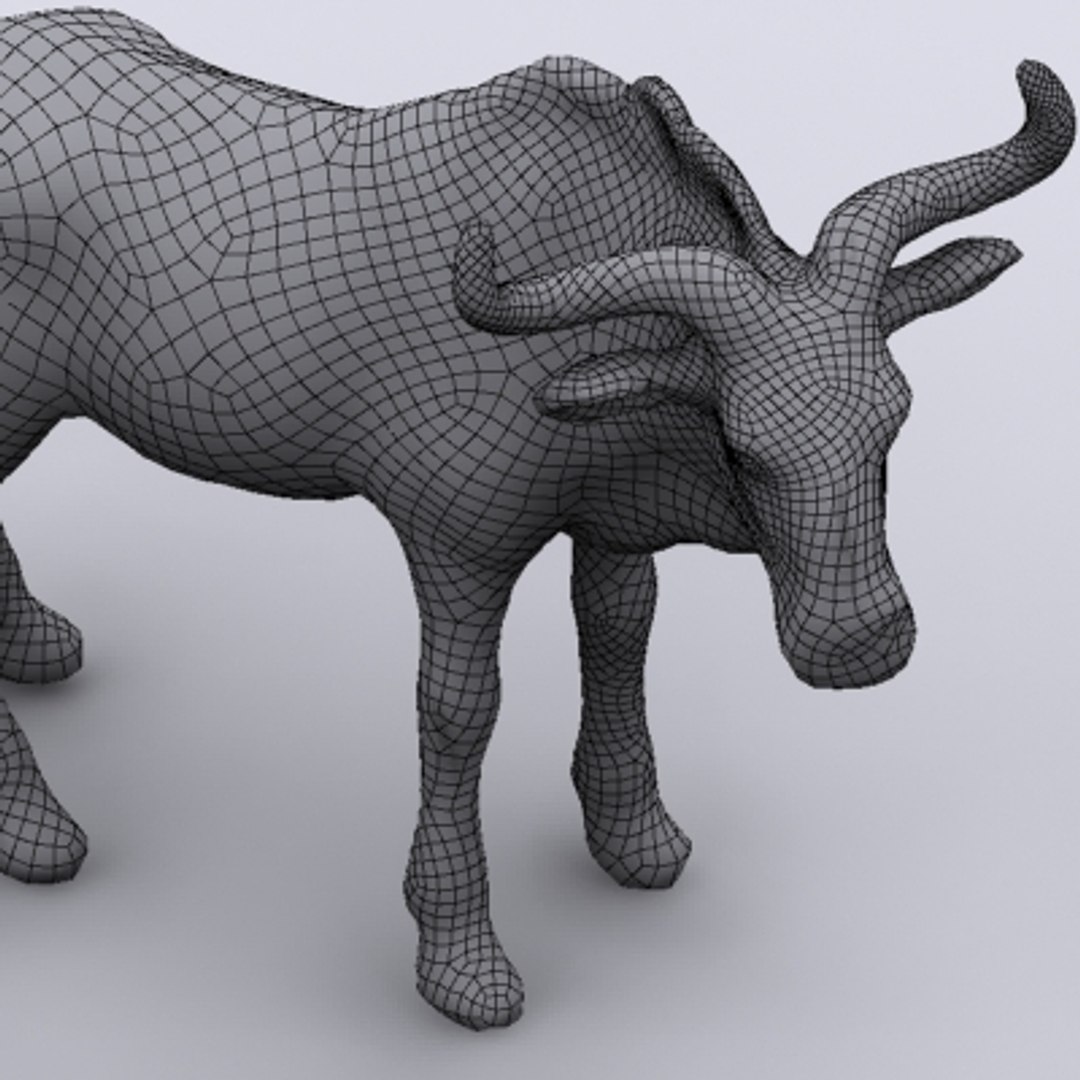 Gnu 3d Model