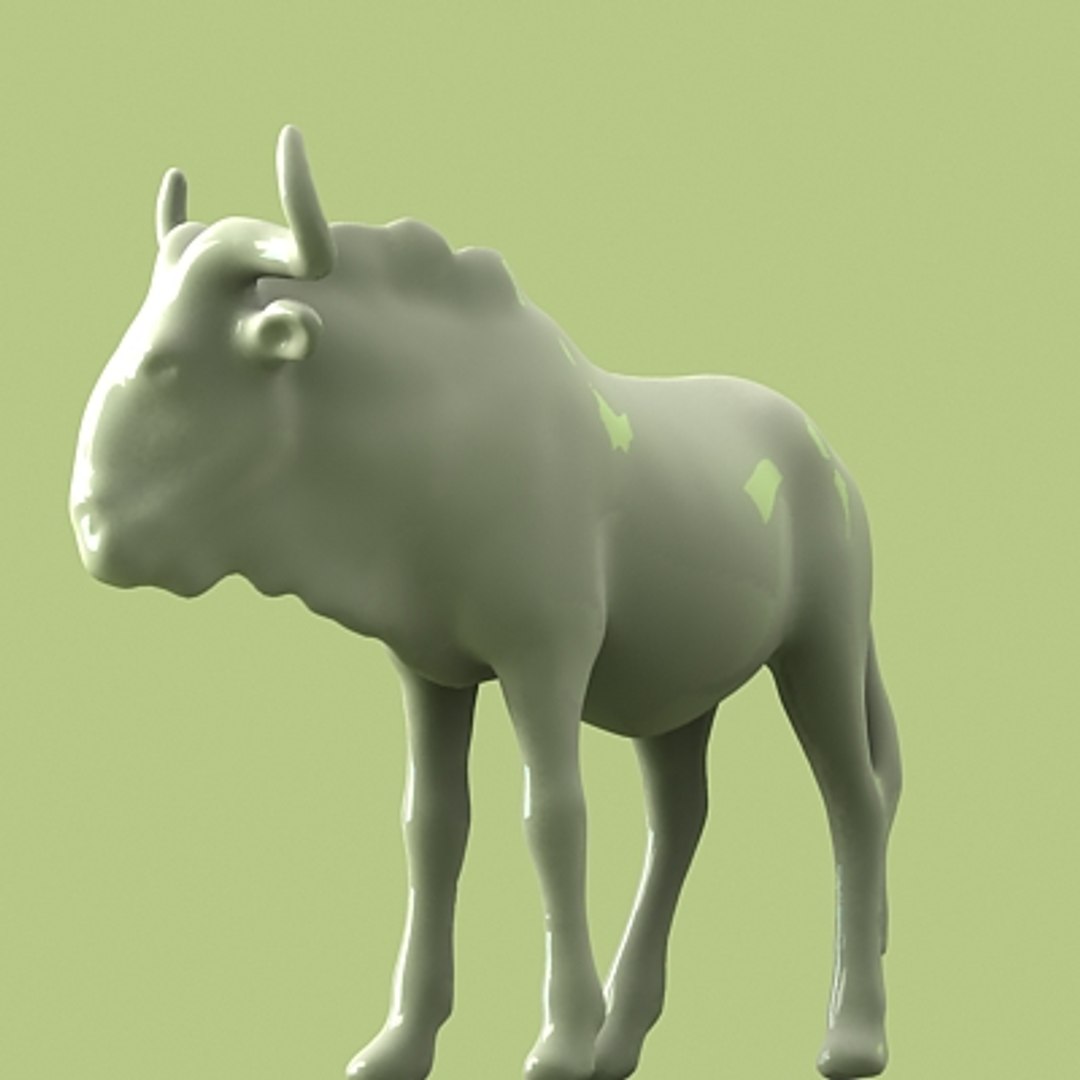 Gnu 3d Model