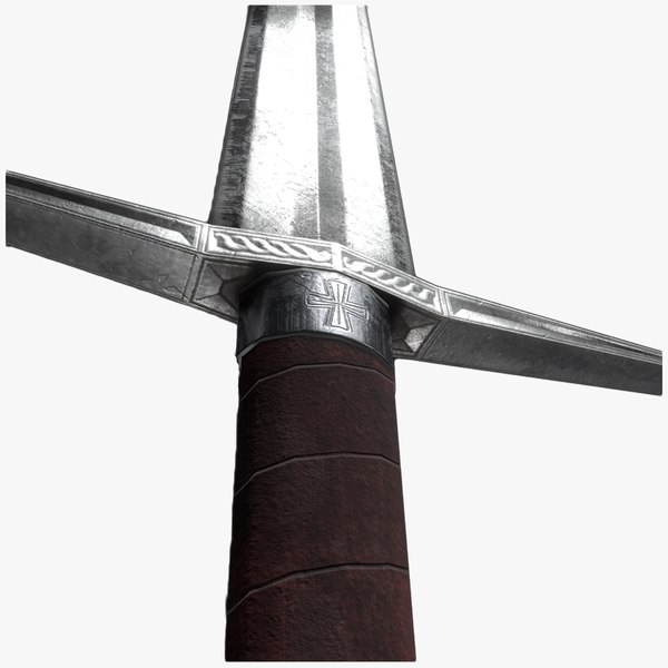 Templar Longsword Type XIIIa 3D model - TurboSquid 1726741