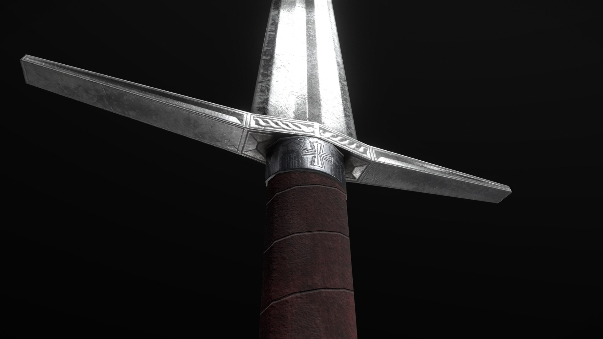 Templar Longsword Type XIIIa 3D Model - TurboSquid 1726741