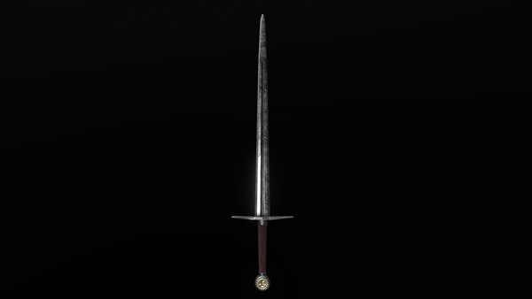 Templar Longsword Type XIIIa 3D model - TurboSquid 1726741