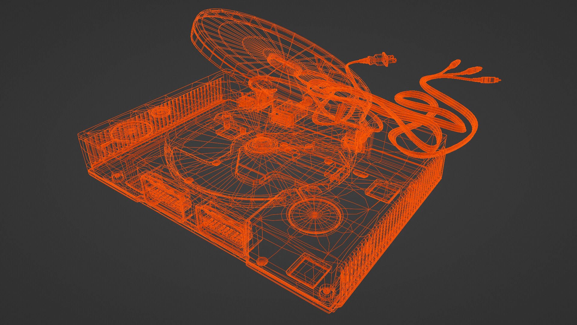 Playstation One Console Controller And Games 3D - TurboSquid 1950170