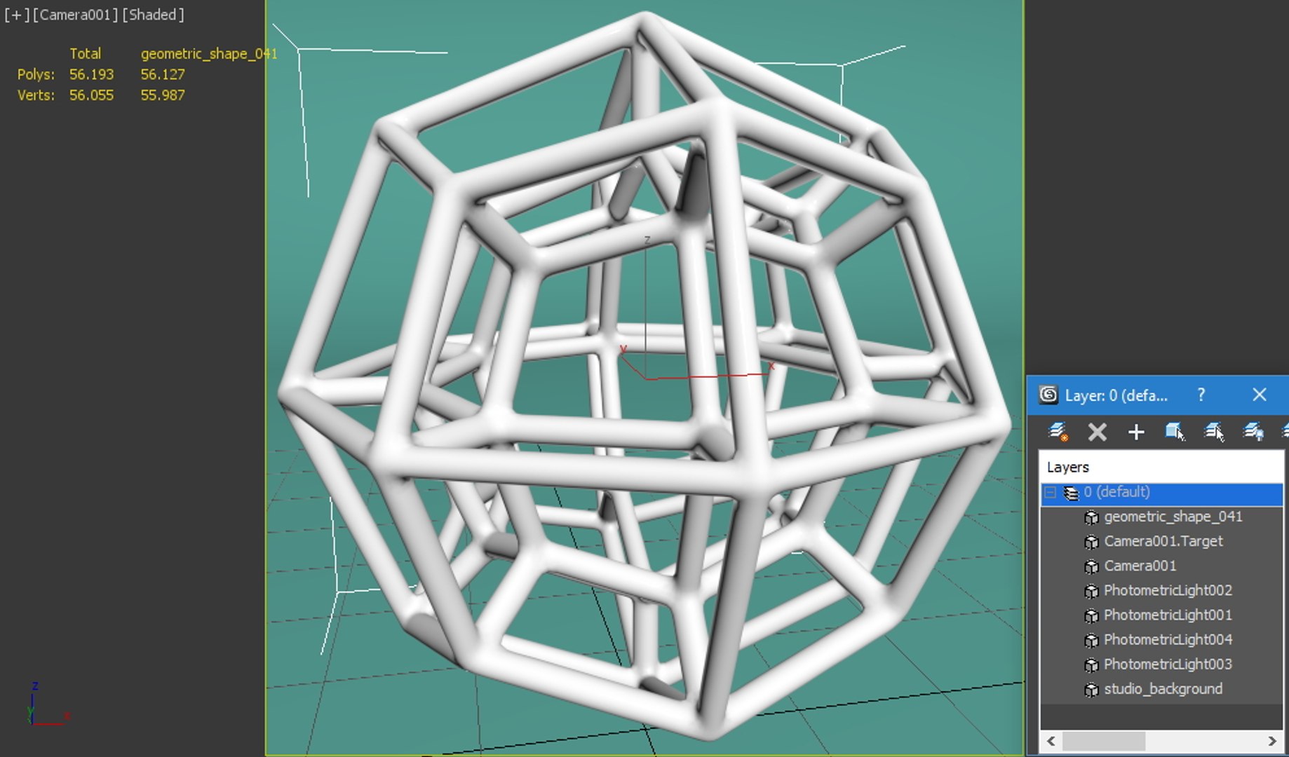 Geometric Shape 3d Max