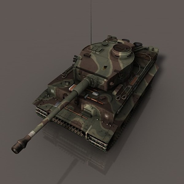 Tiger Tank 3D Models for Download | TurboSquid