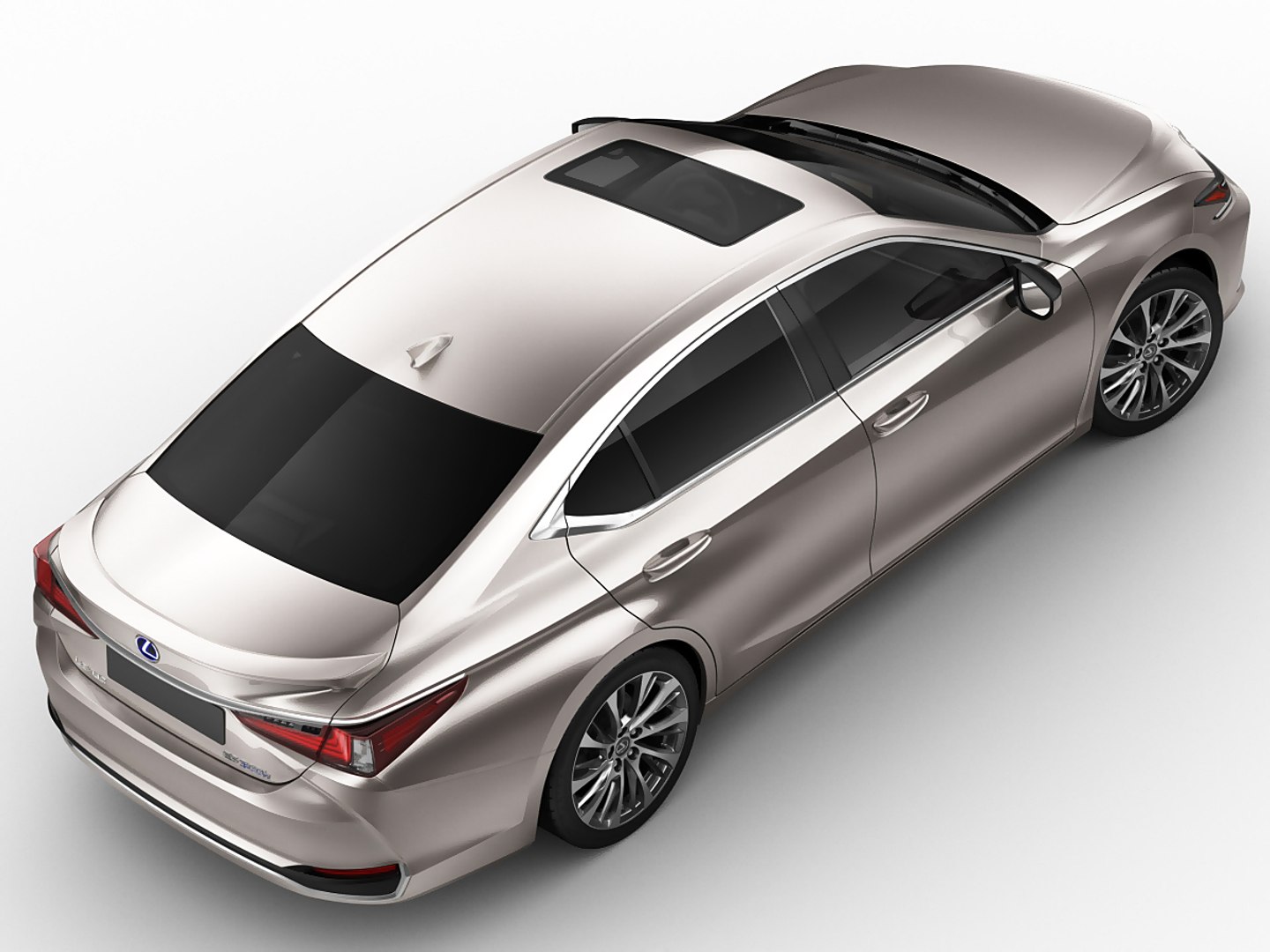 Lexus Es 2019 3D - TurboSquid 1296198