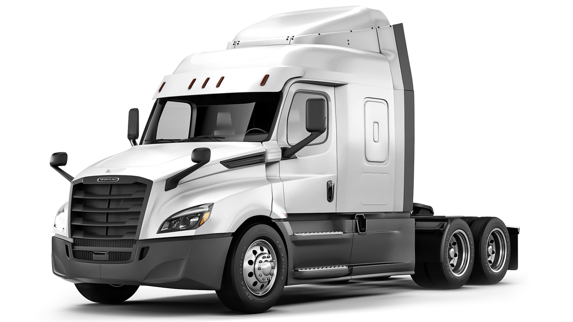 Freightliner Cascadia XT Mid-Roof 2020 Model - TurboSquid 2361499