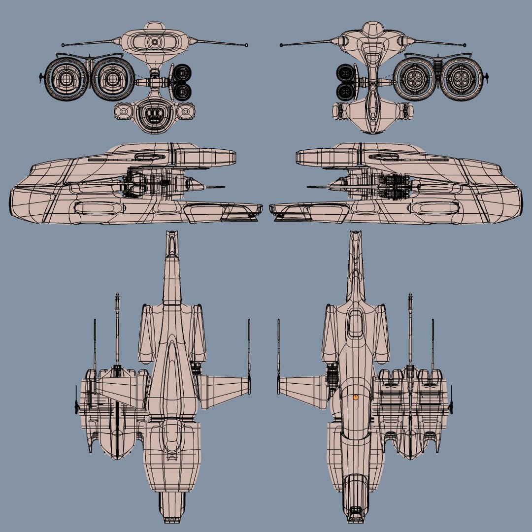 D60 Hyper Post 3d Model