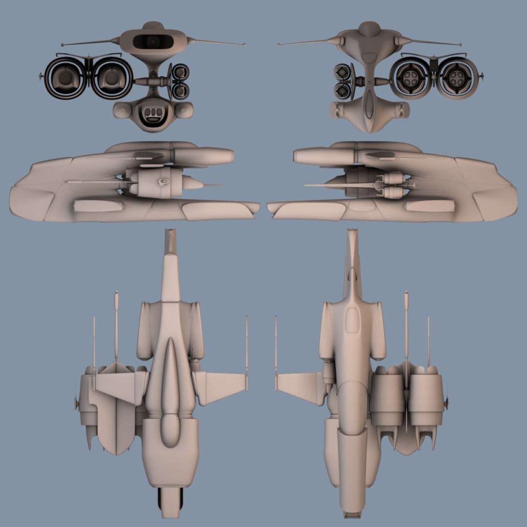 D60 Hyper Post 3d Model