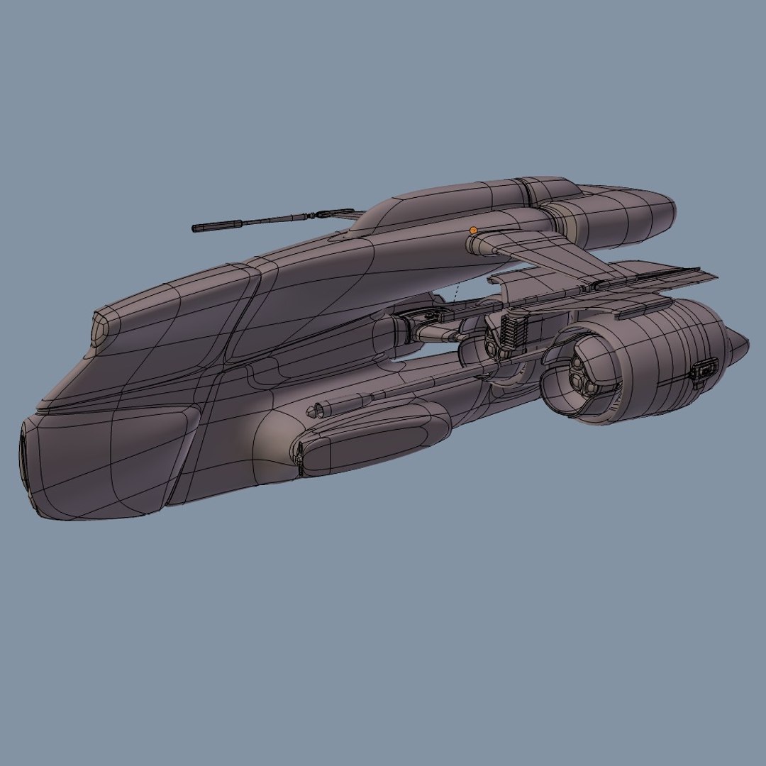 D60 Hyper Post 3d Model