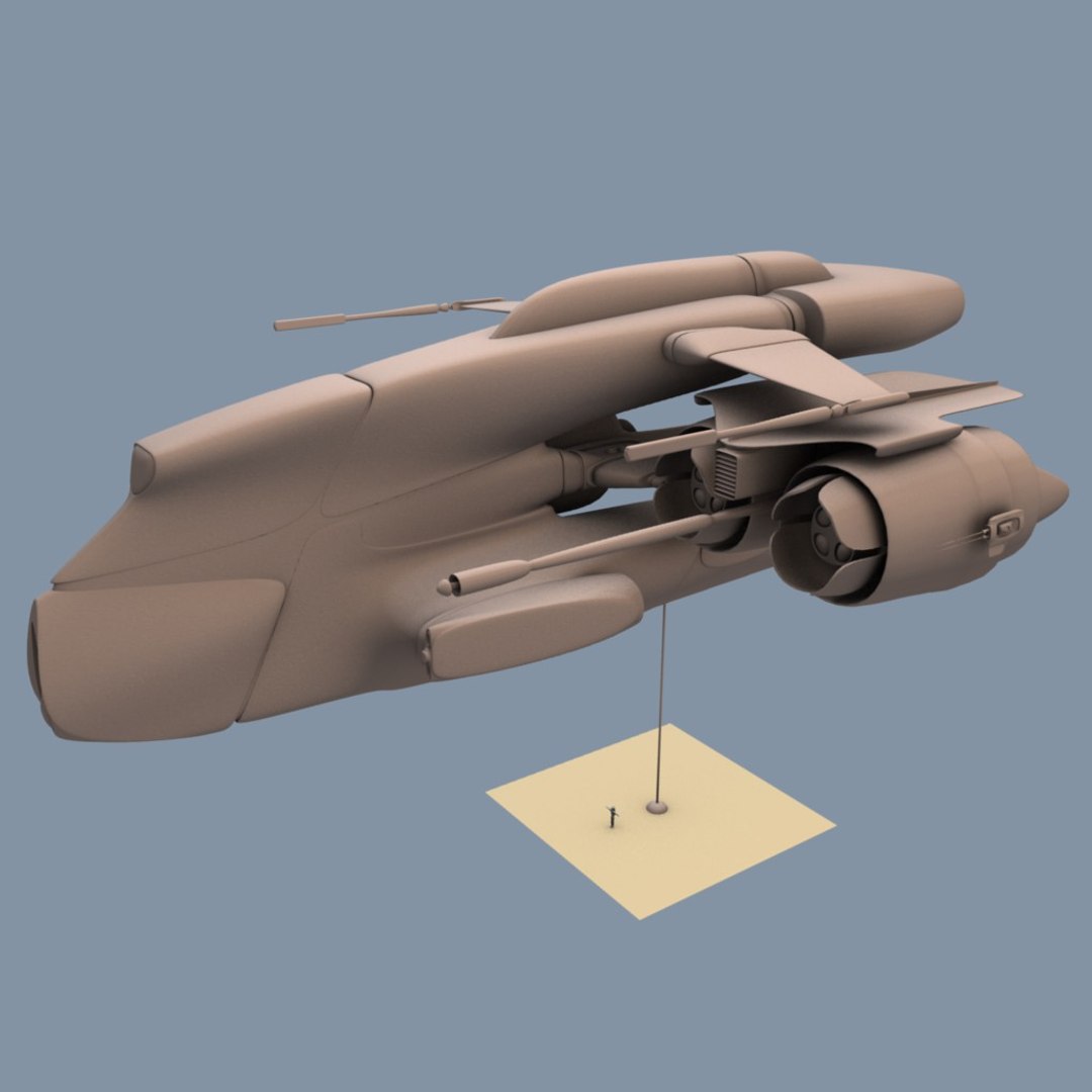 D60 Hyper Post 3d Model