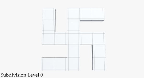 3D swastika design world - TurboSquid 1332620