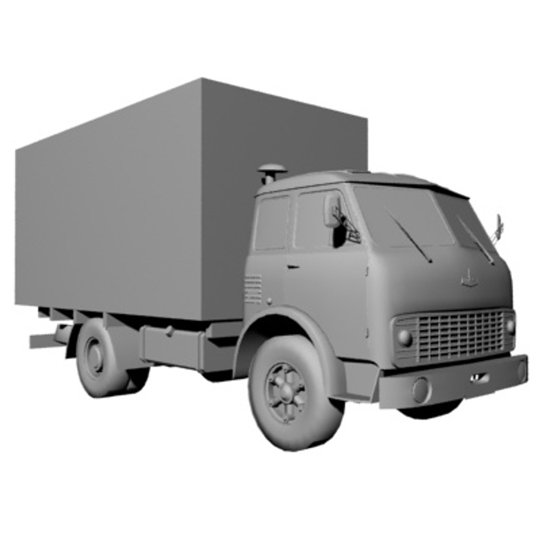 3d Maz-514 Maz Model