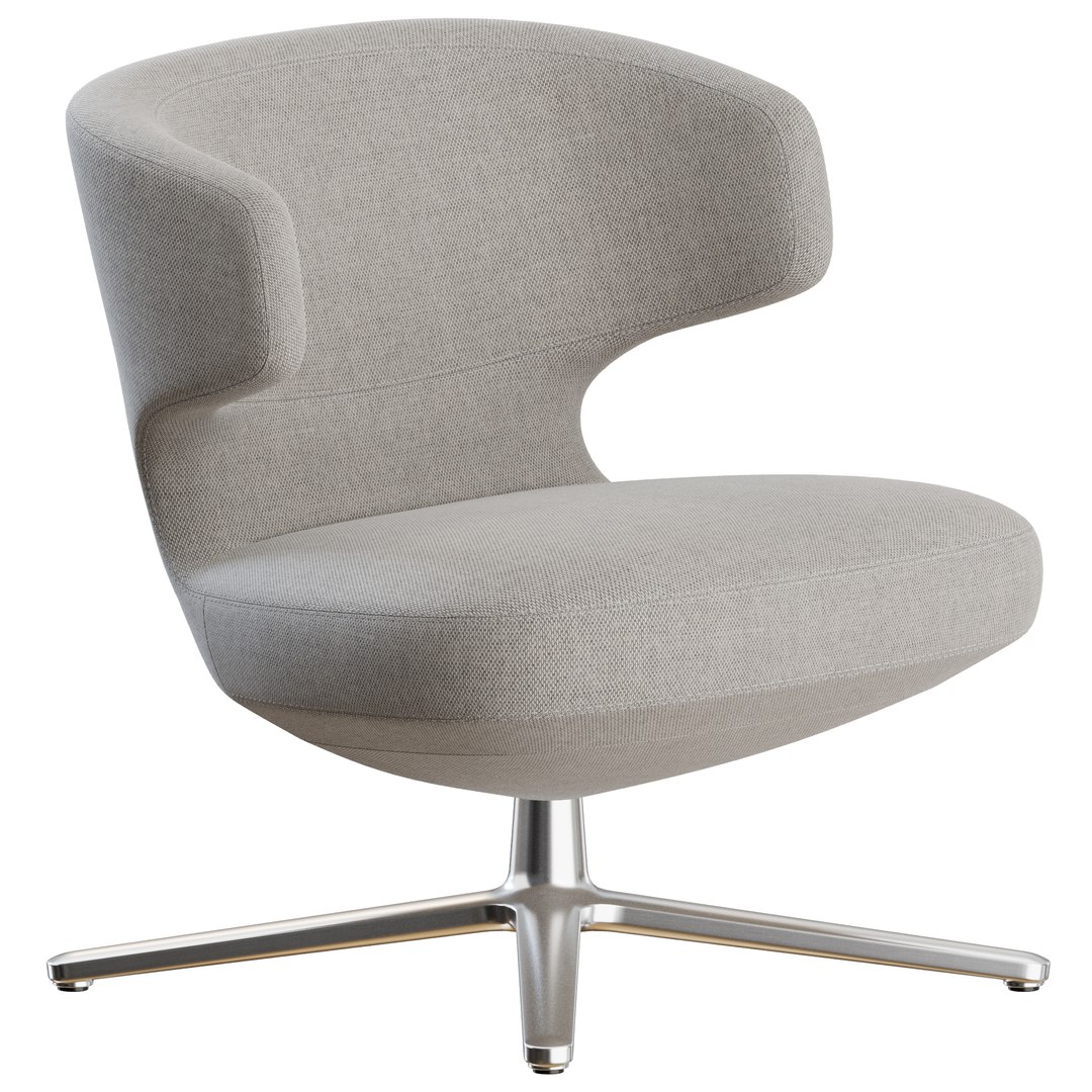Petit Repos Lounge Armchair By Vitra 3D Model - TurboSquid 2360297