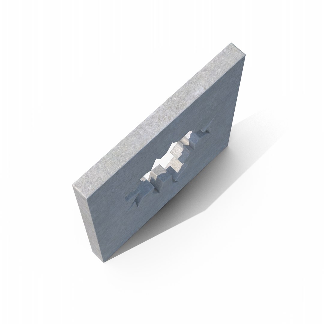 3D Broken Wall Model - TurboSquid 2224578