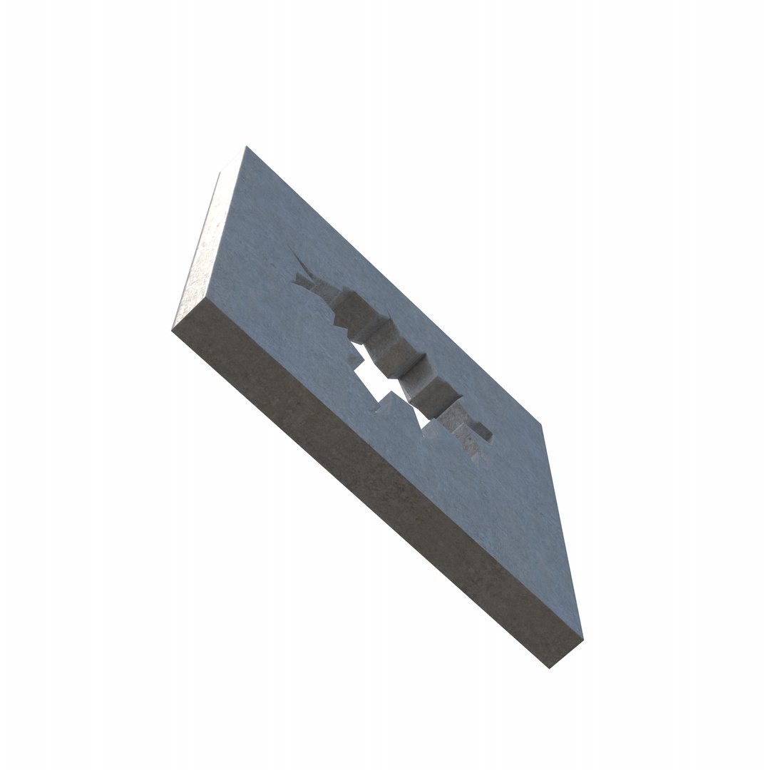 3D Broken Wall Model - TurboSquid 2224578