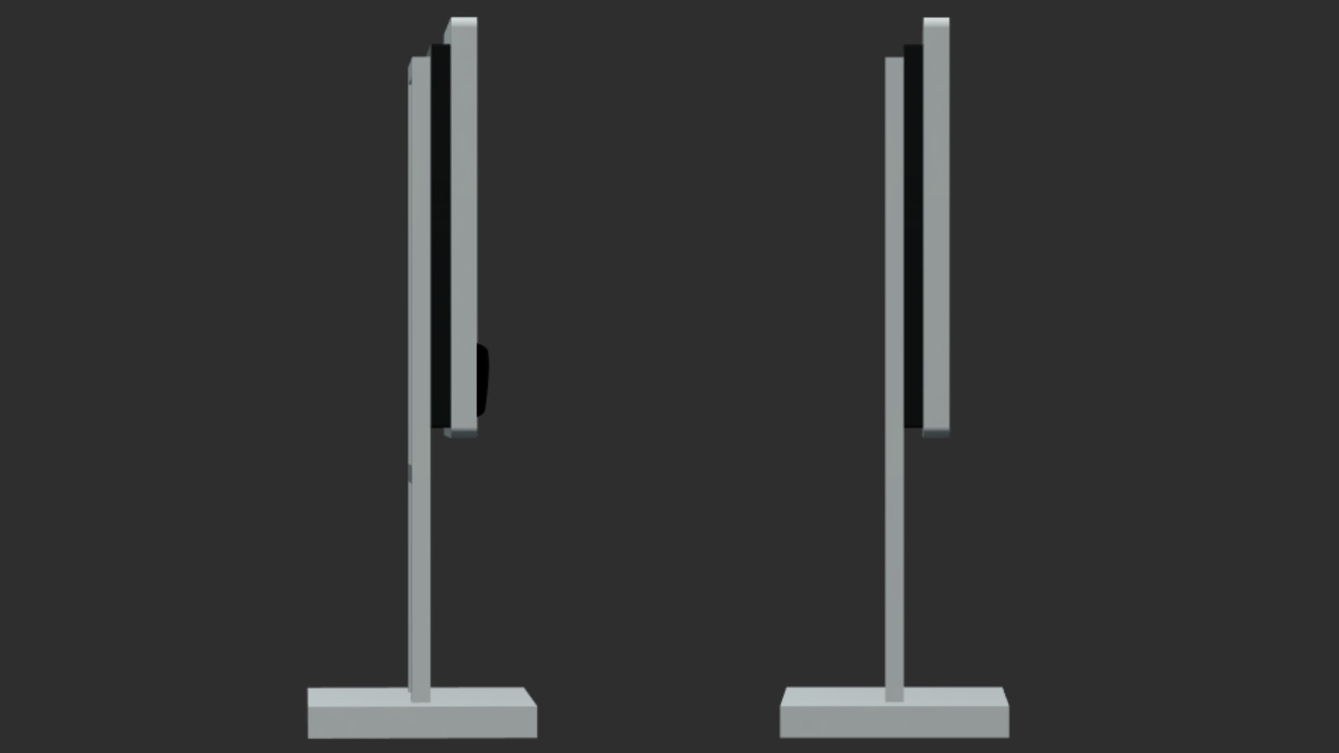 3D FlexServe Kiosk 3D Model - With And Without POS Options Model ...