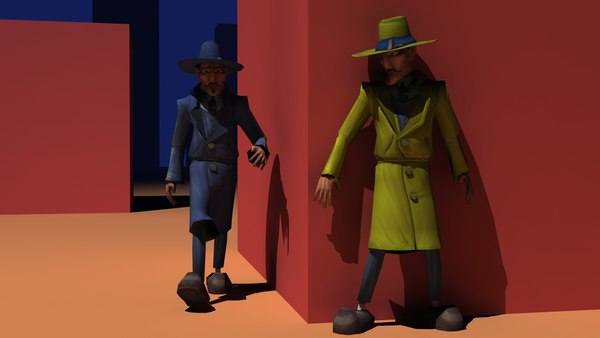 3D character spy - TurboSquid 1310859