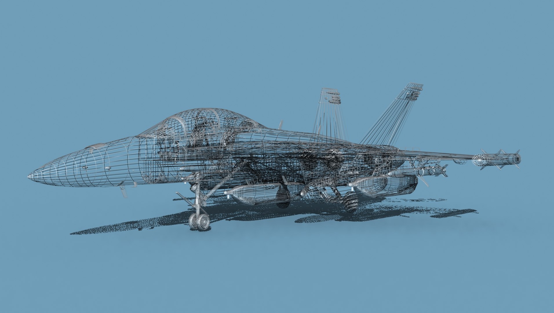 3D Boeing EA-18G Growler V07 - TurboSquid 1913085