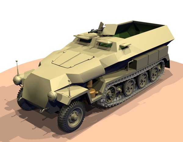 3ds sdkfz 251c