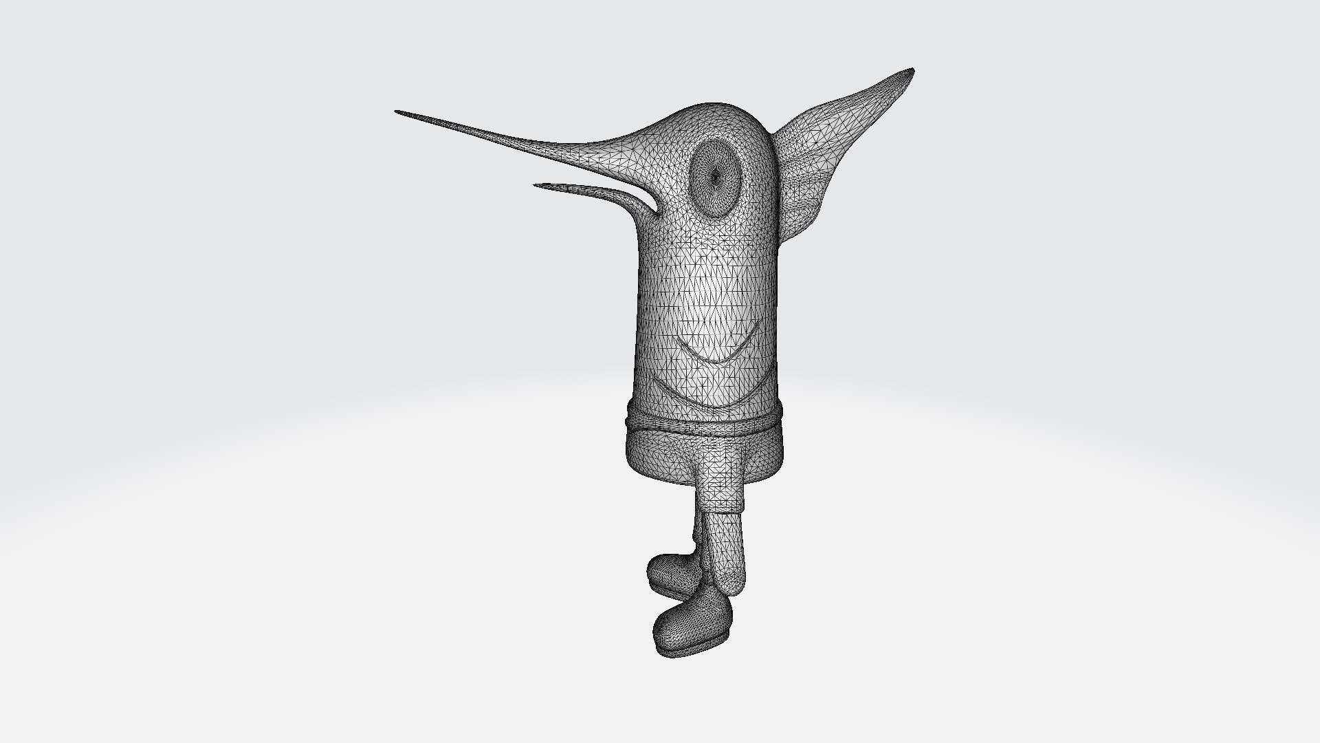 3D Model Swordfish With Shoes - TurboSquid 2410970