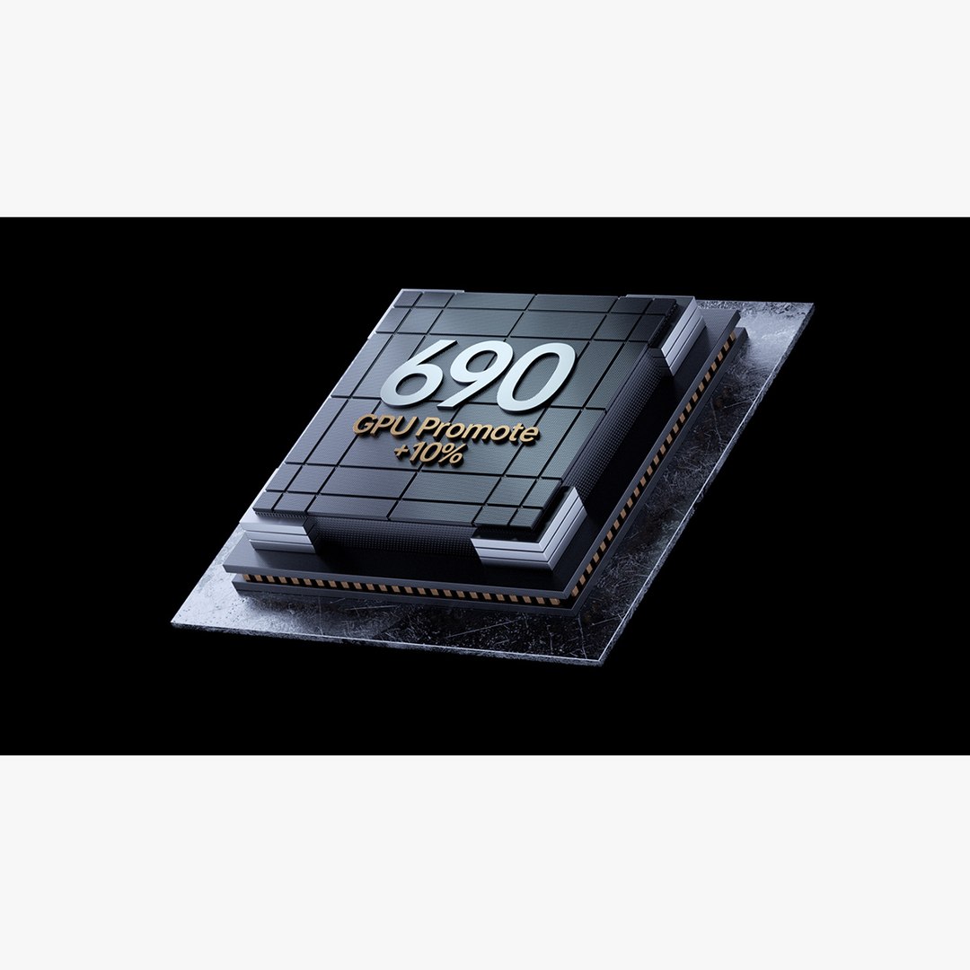 3D Model Core Circuit Board Of CPU Capacitance Science Fiction Chip ...