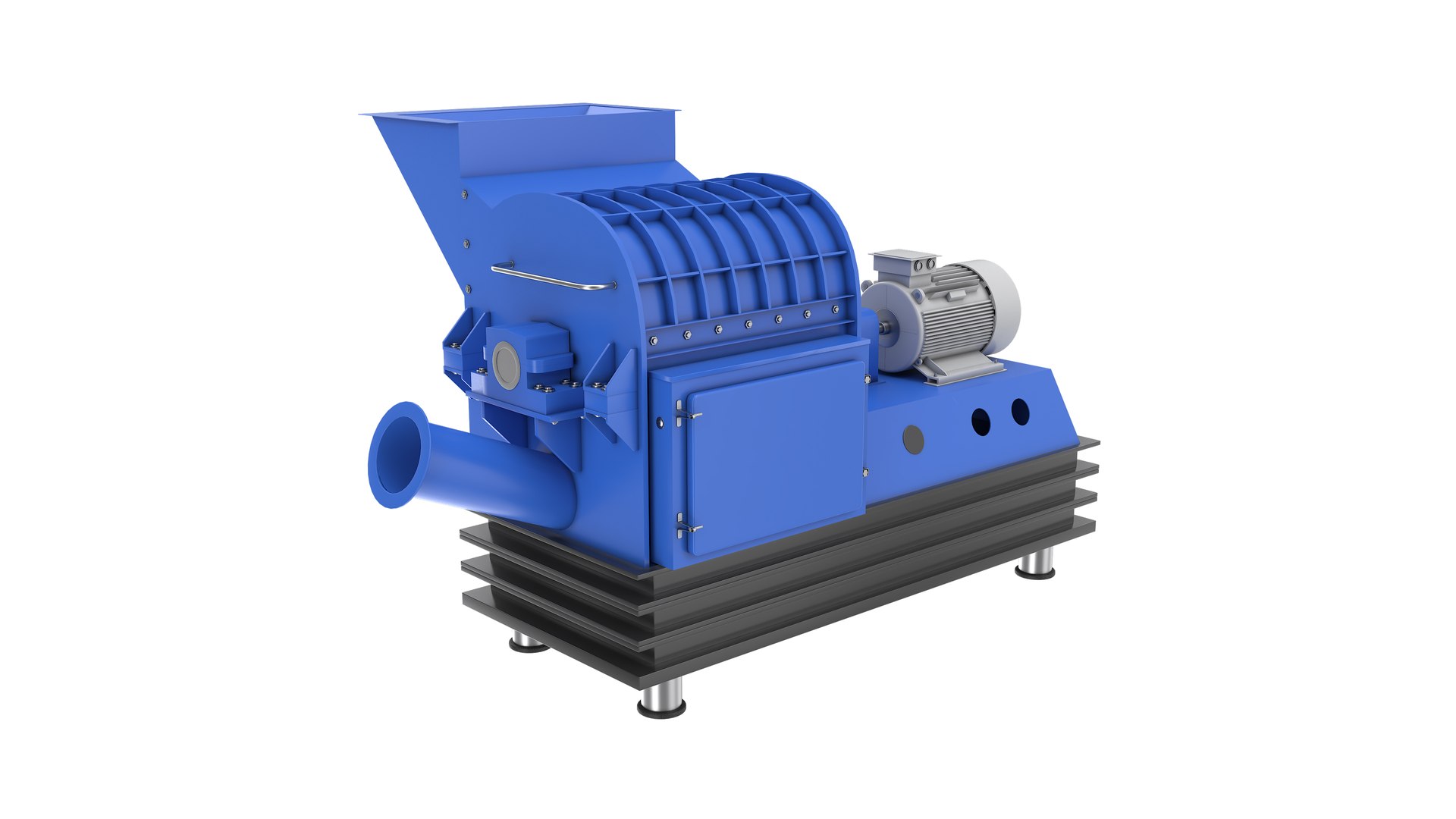 Wood Chipper 3D Model - TurboSquid 2211083