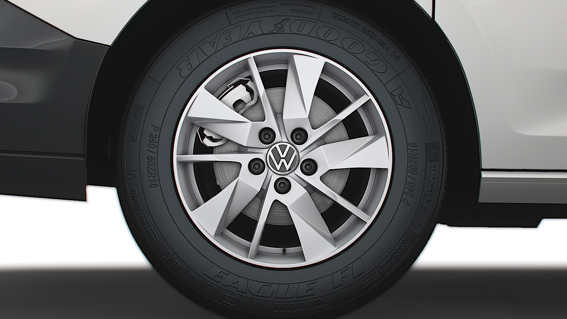 Volkswagen Caddy 2021 Wheel 3D Model - TurboSquid 2012862