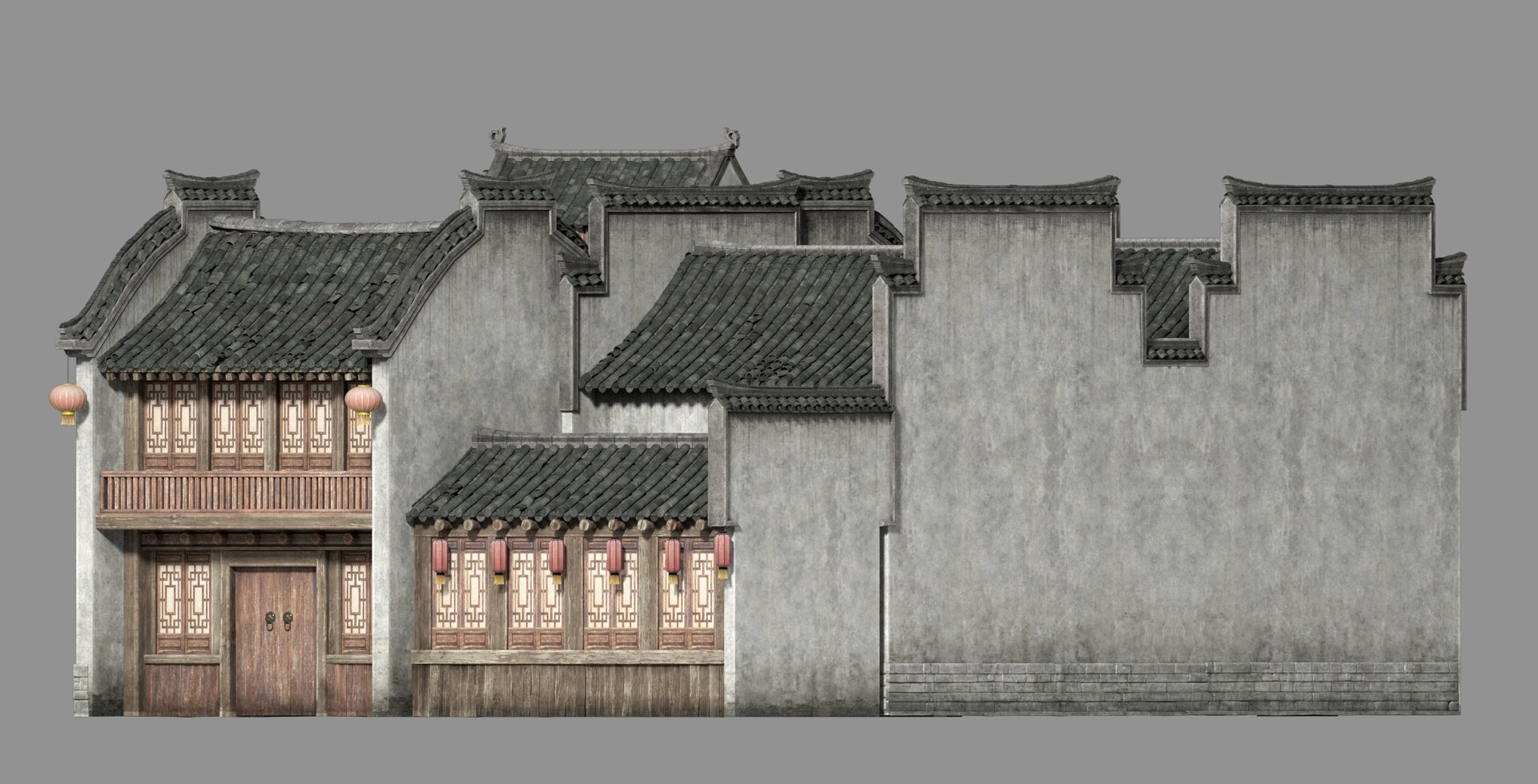 3D Ancient Architecture Model - TurboSquid 1705573
