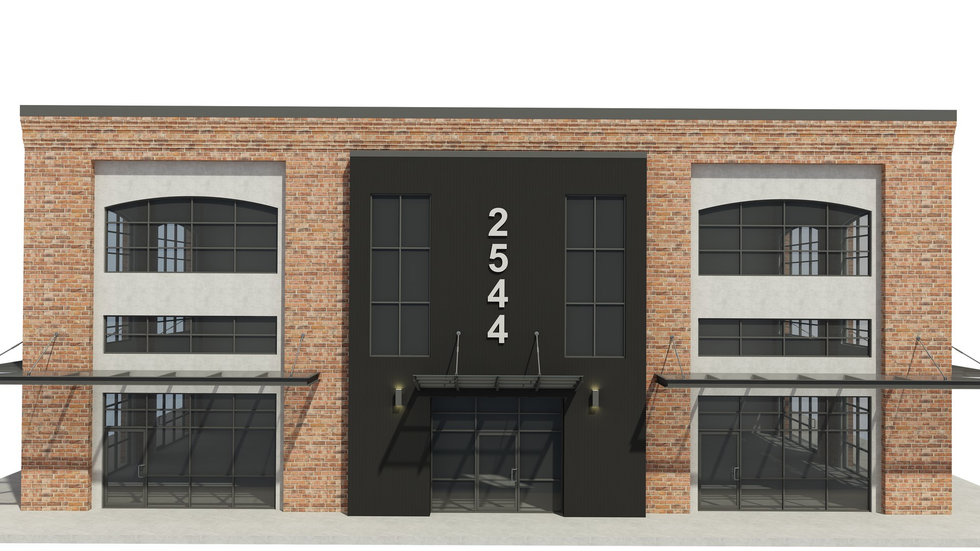 Retail Store Building 3D Model - TurboSquid 2329795