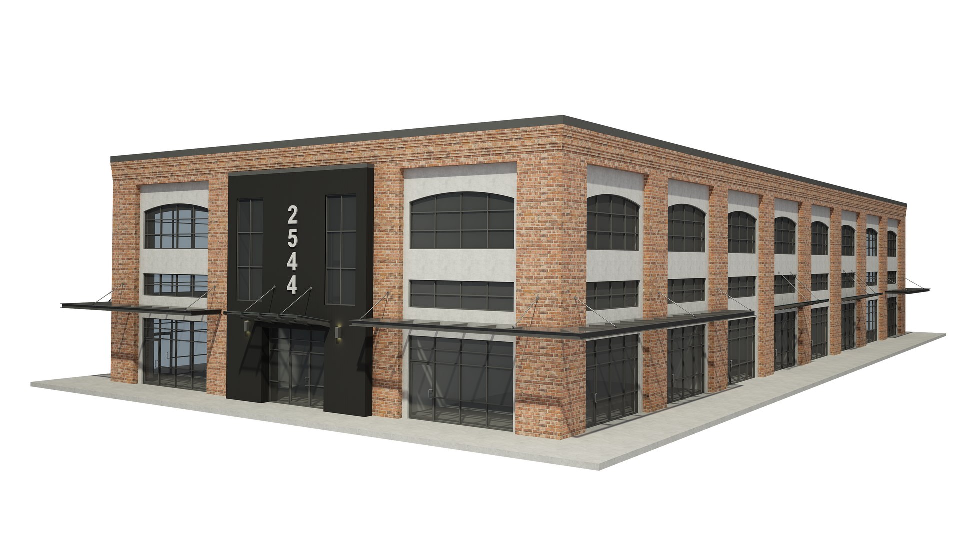Retail Store Building 3D Model - TurboSquid 2329795