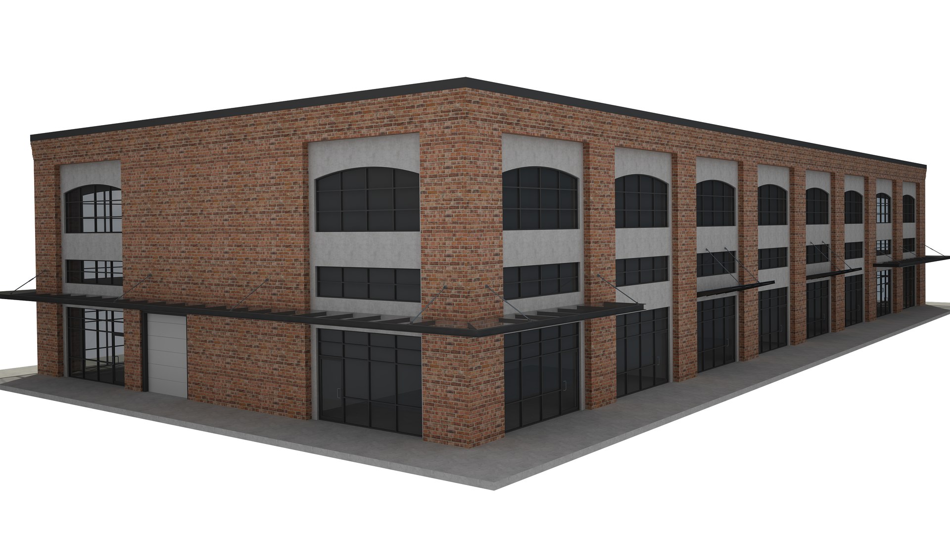 Retail Store Building 3D Model - TurboSquid 2329795