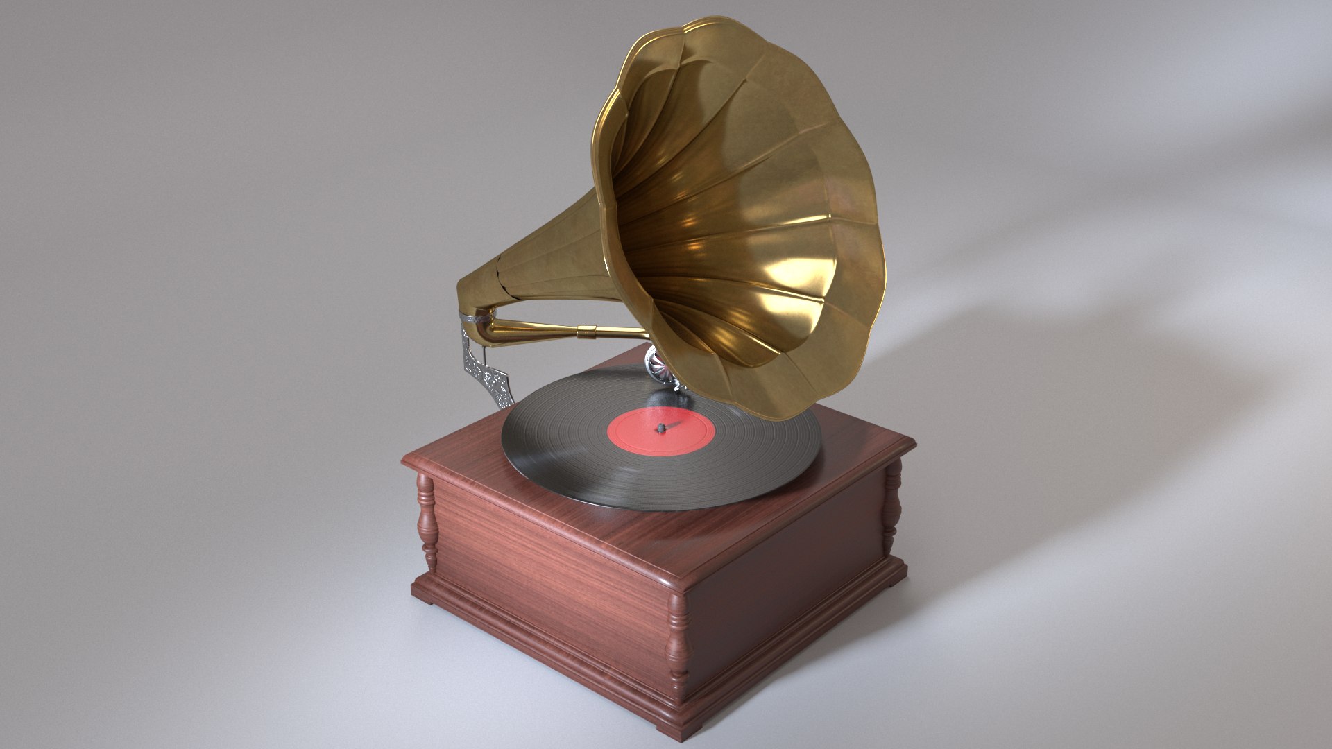 3D Gramophone Model - TurboSquid 1861046