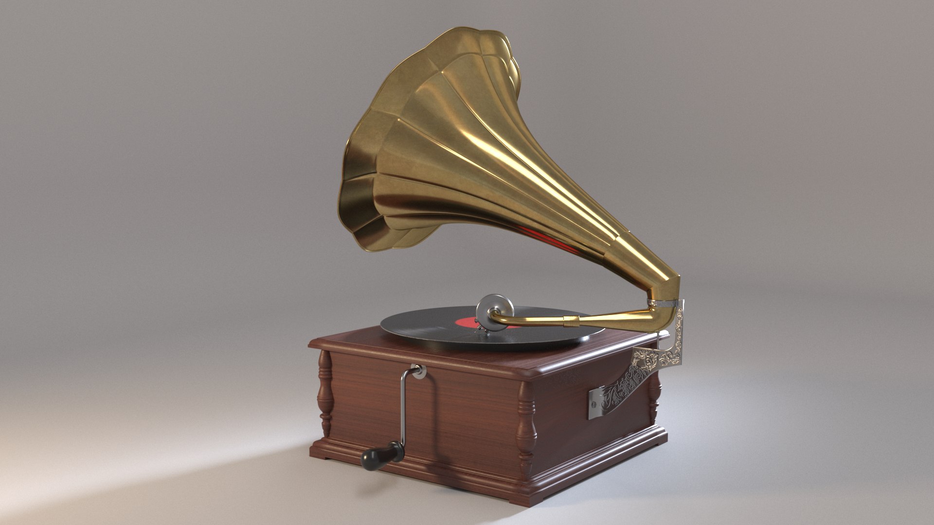 3D Gramophone Model - TurboSquid 1861046