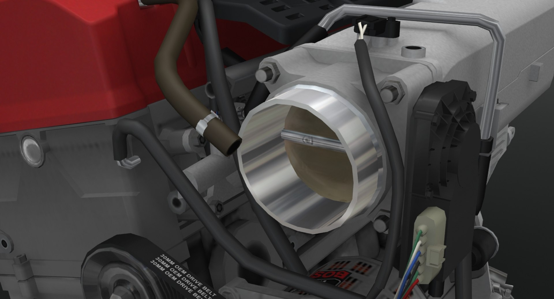 Honda F22c1 2 2l 3D Model - TurboSquid 1412911