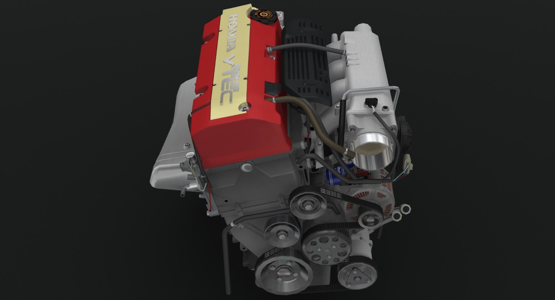 Honda F22c1 2 2l 3D Model - TurboSquid 1412911