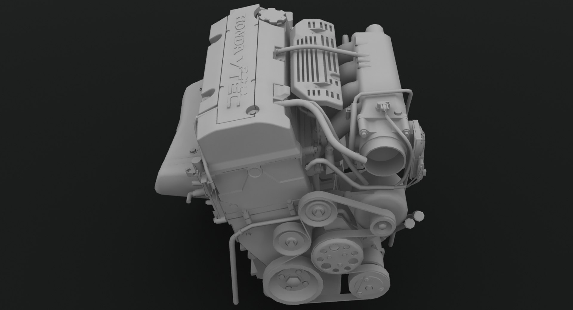 Honda F22c1 2 2l 3D Model - TurboSquid 1412911